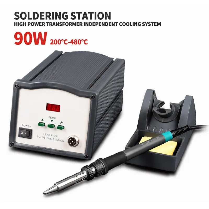 High Frequency Digital Display 2 in 1 Welding Soldering Station - Fedepo