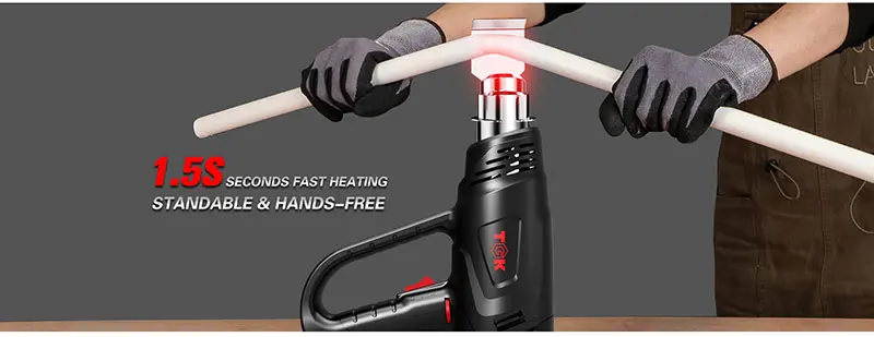 2000w Rubber-covered Handle Heat Gun - Fedepo