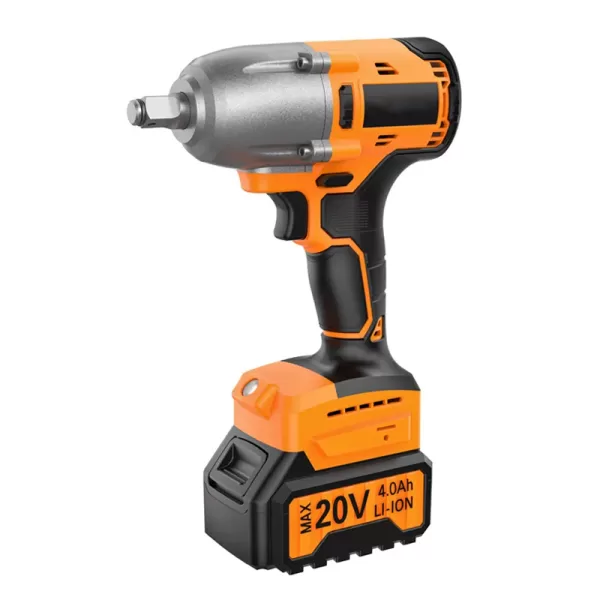 600N.m 20V Brushless Cordless Electric Battery Power Impact Wrench - Fedepo